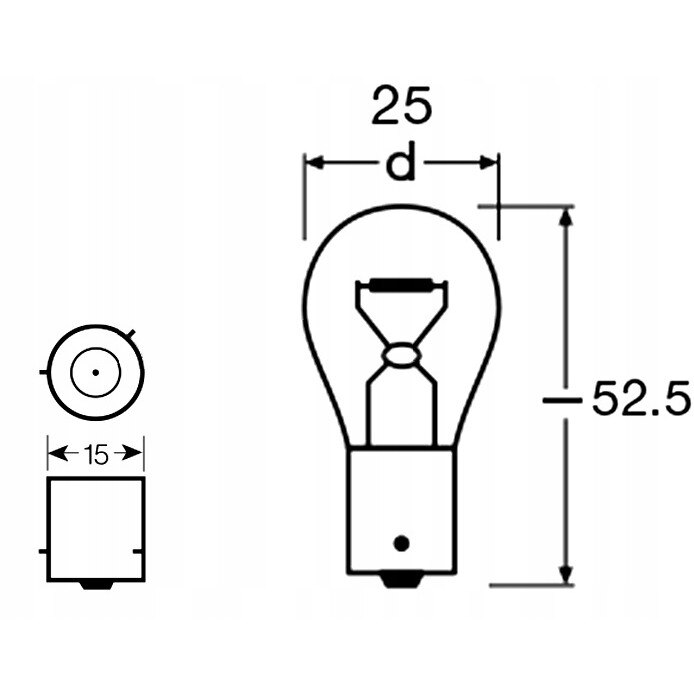 Комплект 2 автомобилни крушки PY21W Senso, 12V, Сребристи - eMAG.bg