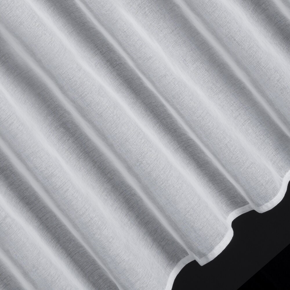 Perdele gata facute cu bretele SEVILLA 150x90 Eurofirany alb - eMAG.ro