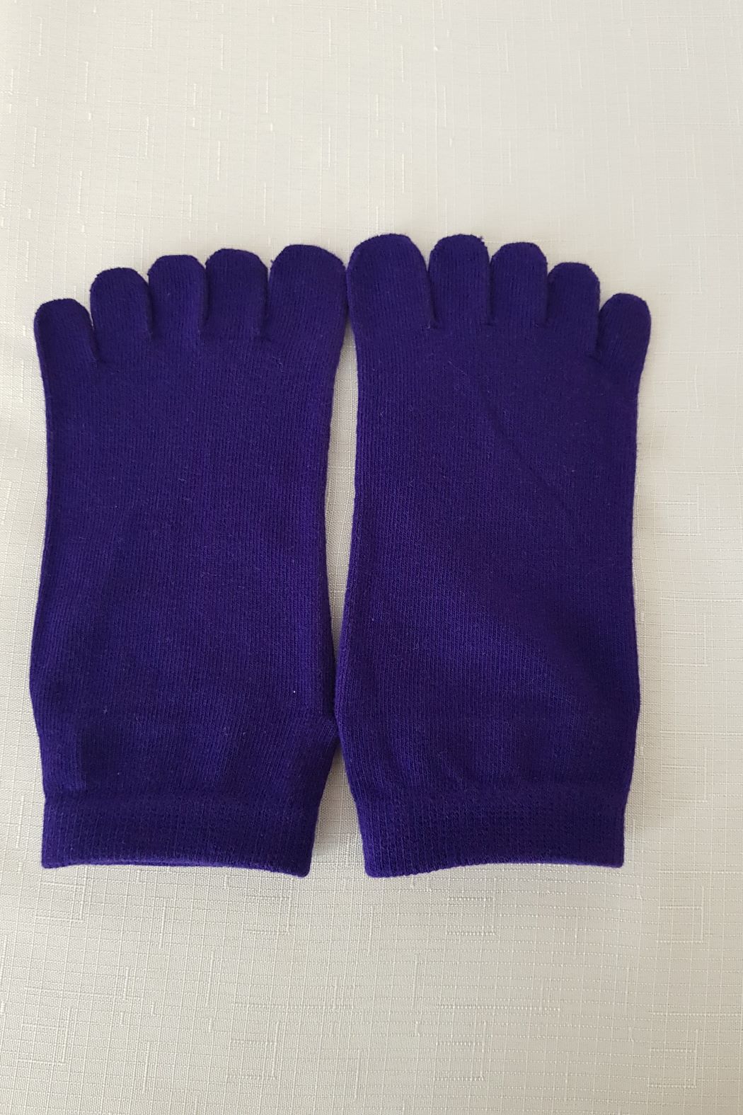 Sosete cu cinci degete pentru yoga all-inclusive, anti-alunecare, Mov ...