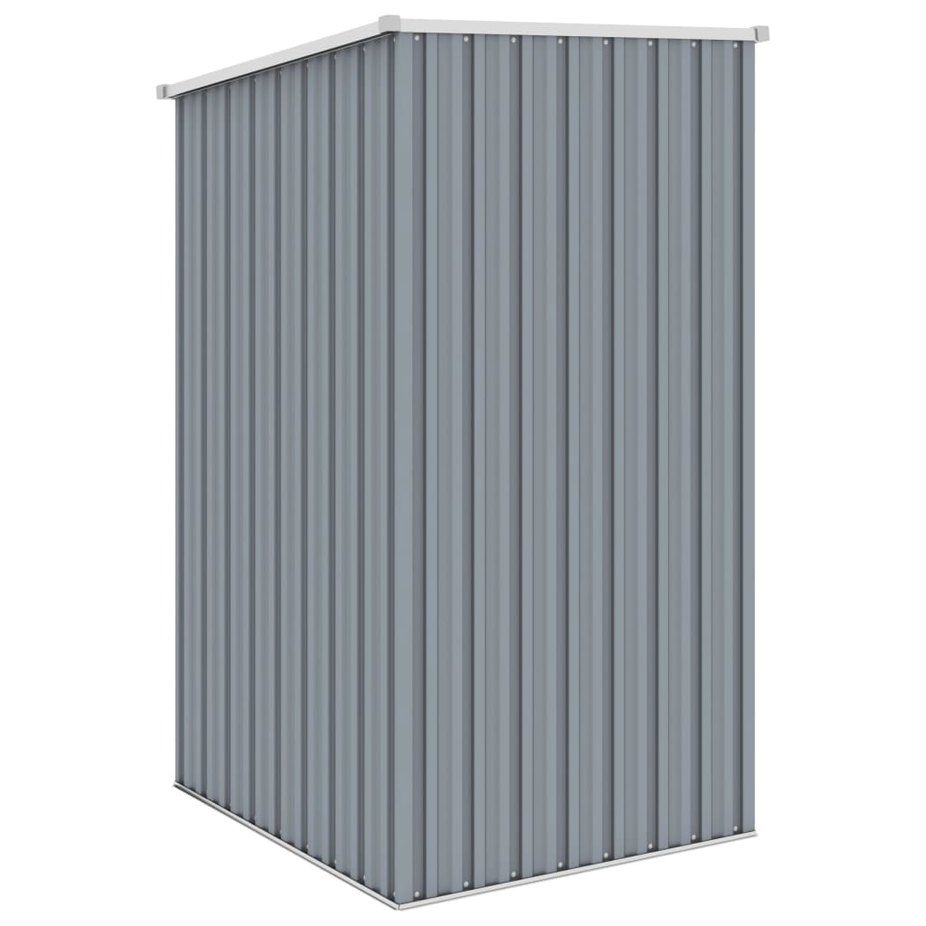 Sopron de gradina, gri, 87 x 98 x 159 cm, otel galvanizat, pentru ...