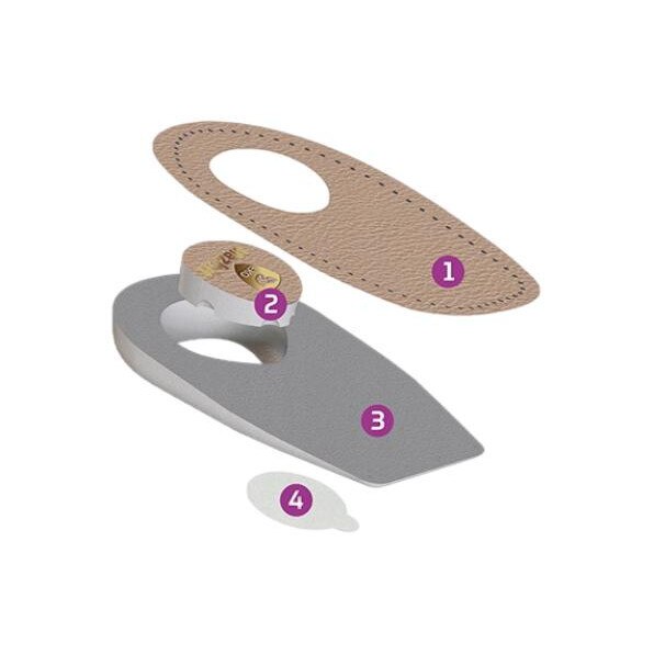 Branturi calcai incaltaminte, Mazbit, Bej/Gri, 41-43EU - eMAG.ro