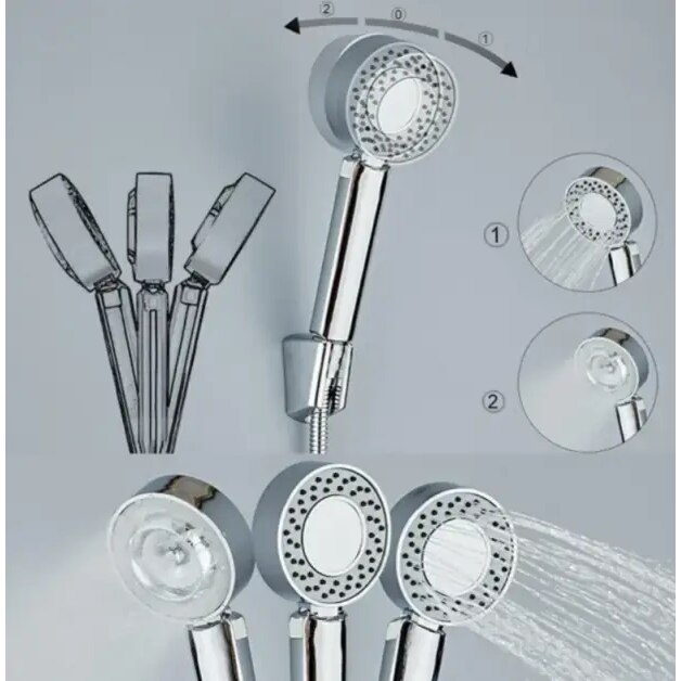 Para de dus cu rezervor gel dus/sampon, functie spa - eMAG.ro