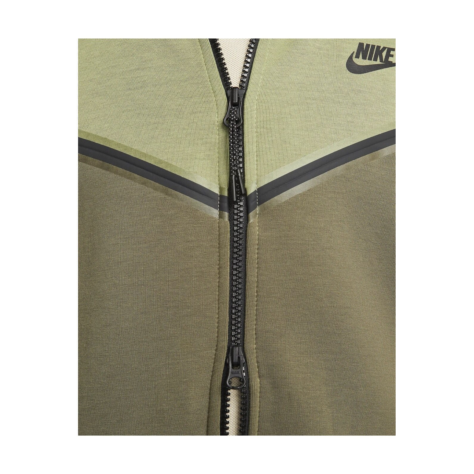 Hanorac NIKE Tech Fleece Windrunner, CU4489-334 Kaki XL INTL - eMAG.ro