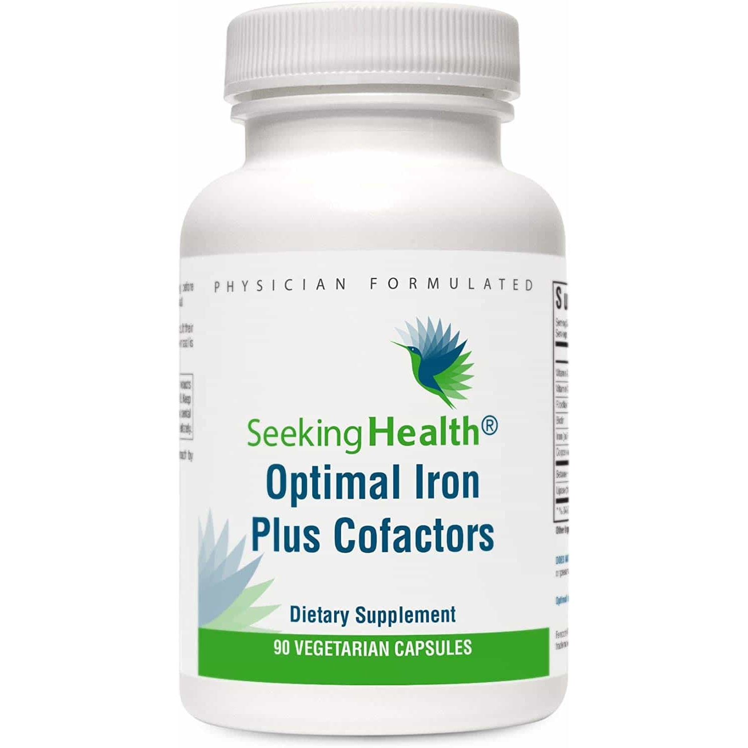 Optimal Iron Plus, Seeking Health, Fier, 90 capsule - eMAG.ro