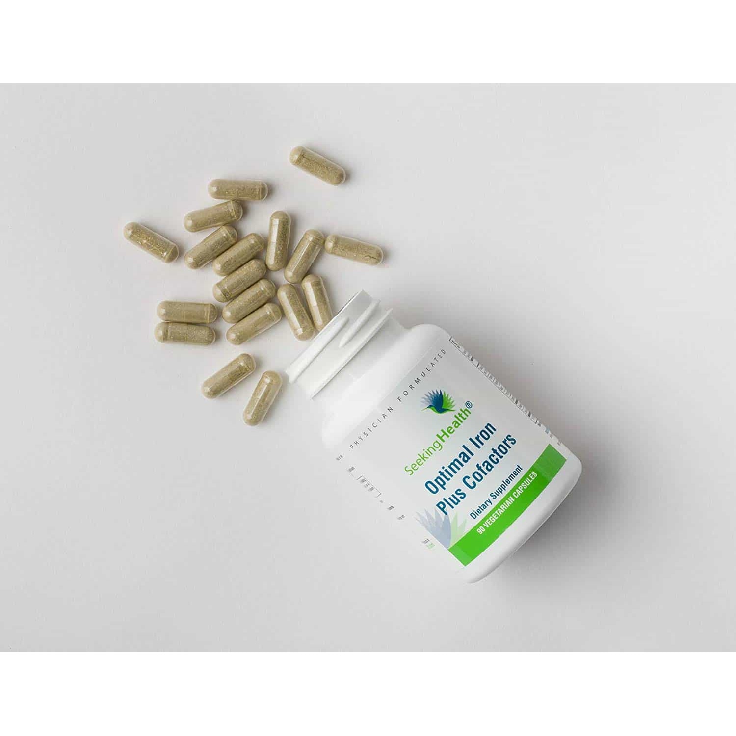 Optimal Iron Plus, Seeking Health, Fier, 90 capsule - eMAG.ro