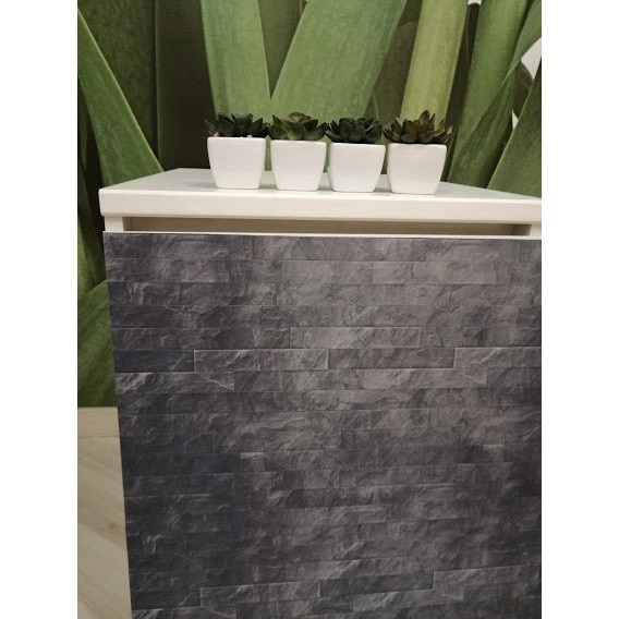 Autocolant mobila/perete model structurat piatra 25-6470 45cm x 2m ...