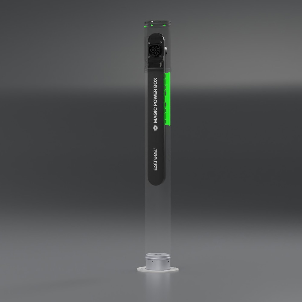 Statie verticala de incarcare masini electrice Astreea® Self Standing ...