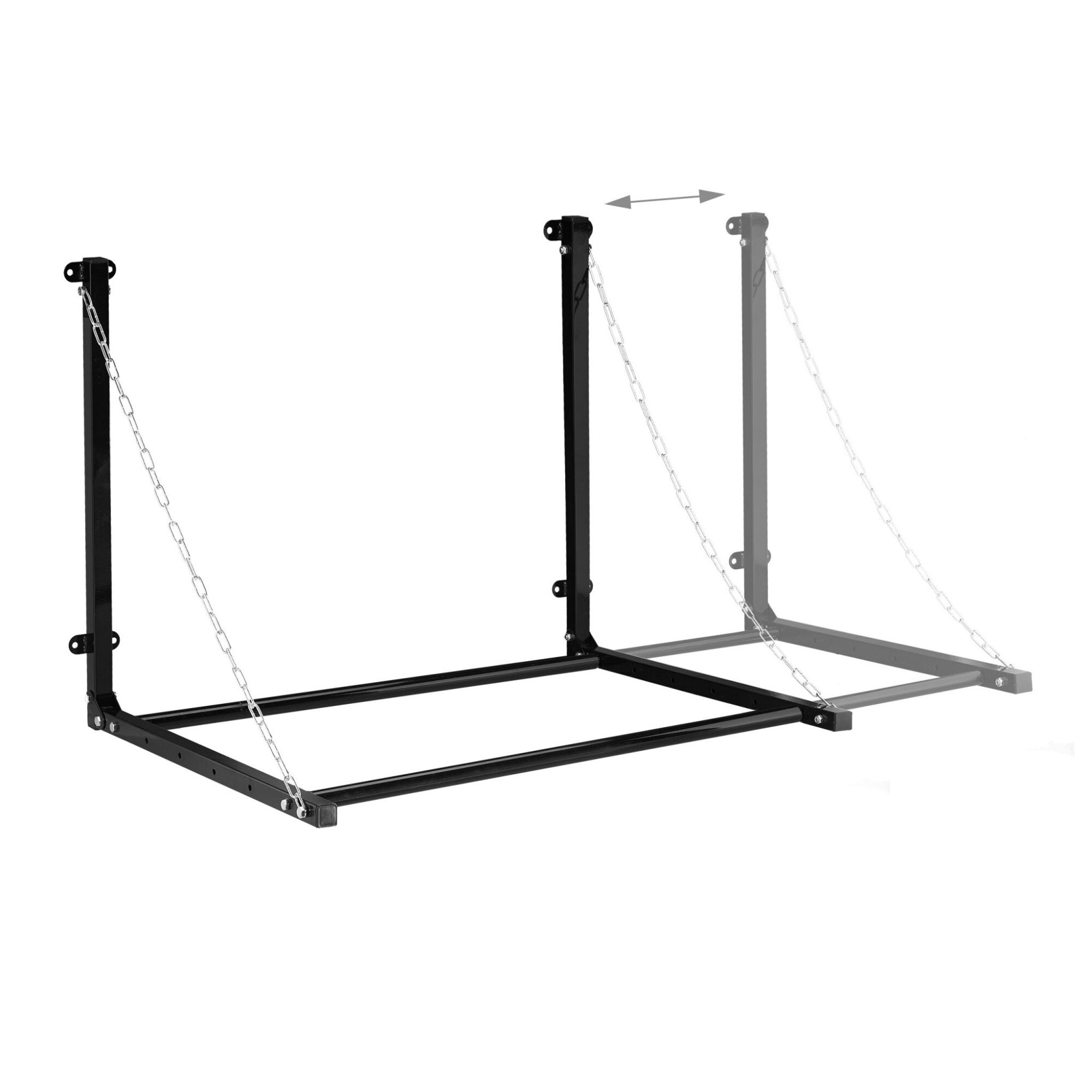 Suport auto pentru depozitarea rotilor, Relaxdays, pentru 4 roti ...