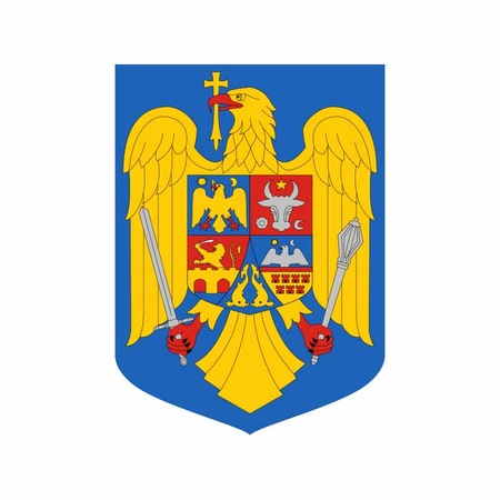 Autrocolant Stema Romaniei 2, 130x95cm - eMAG.ro