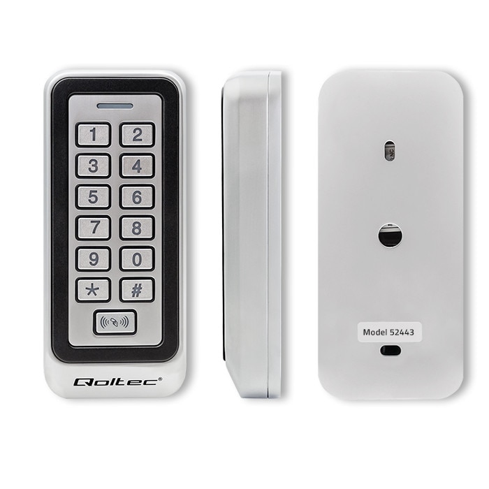 Кодова ключалка, Qoltec, Triton с RFID, четец, код, карта ...