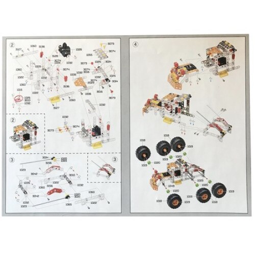 Set cap tir camion constructie metalica lego 309 piese - eMAG.ro