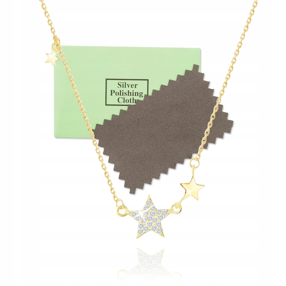 Colier dama, Mennica Bydgoska, Argint, Pandantiv stea, Auriu - eMAG.ro