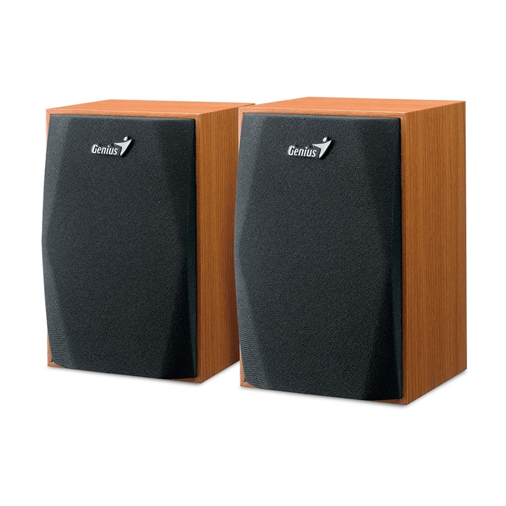 Boxe 2.0 Genius SP-HF150, 4W RMS, Cherry Wood - eMAG.ro