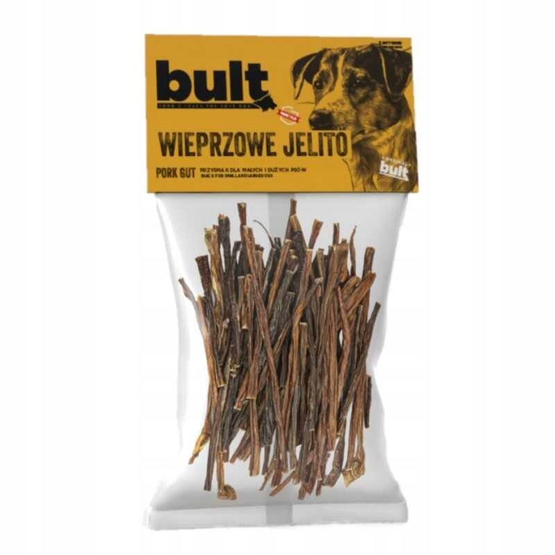 Gustare pentru caini, Bult, Intestine de porc, 100 g - eMAG.ro
