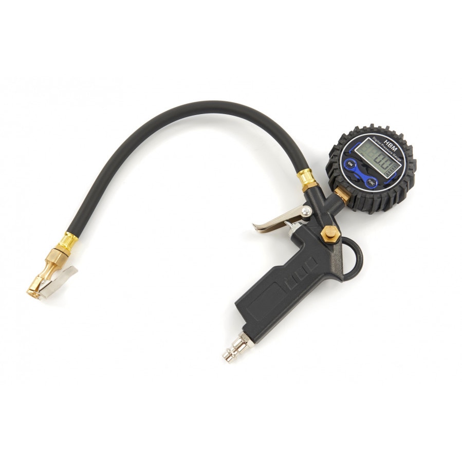 Manometru digital presiune anvelope, 8 piese - HBM 9666 - eMAG.ro