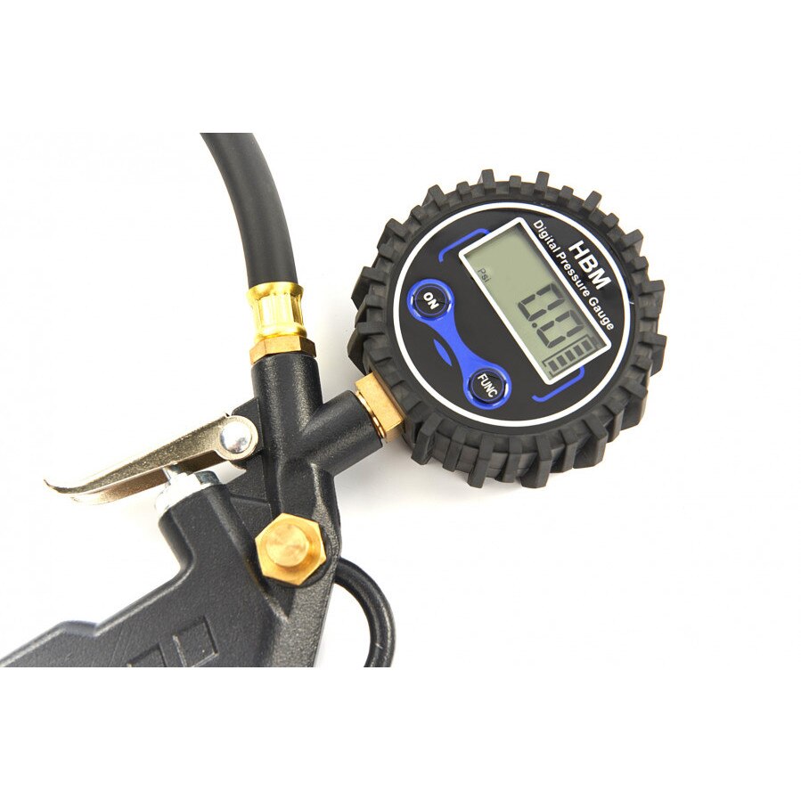 Manometru digital presiune anvelope, 8 piese - HBM 9666 - eMAG.ro