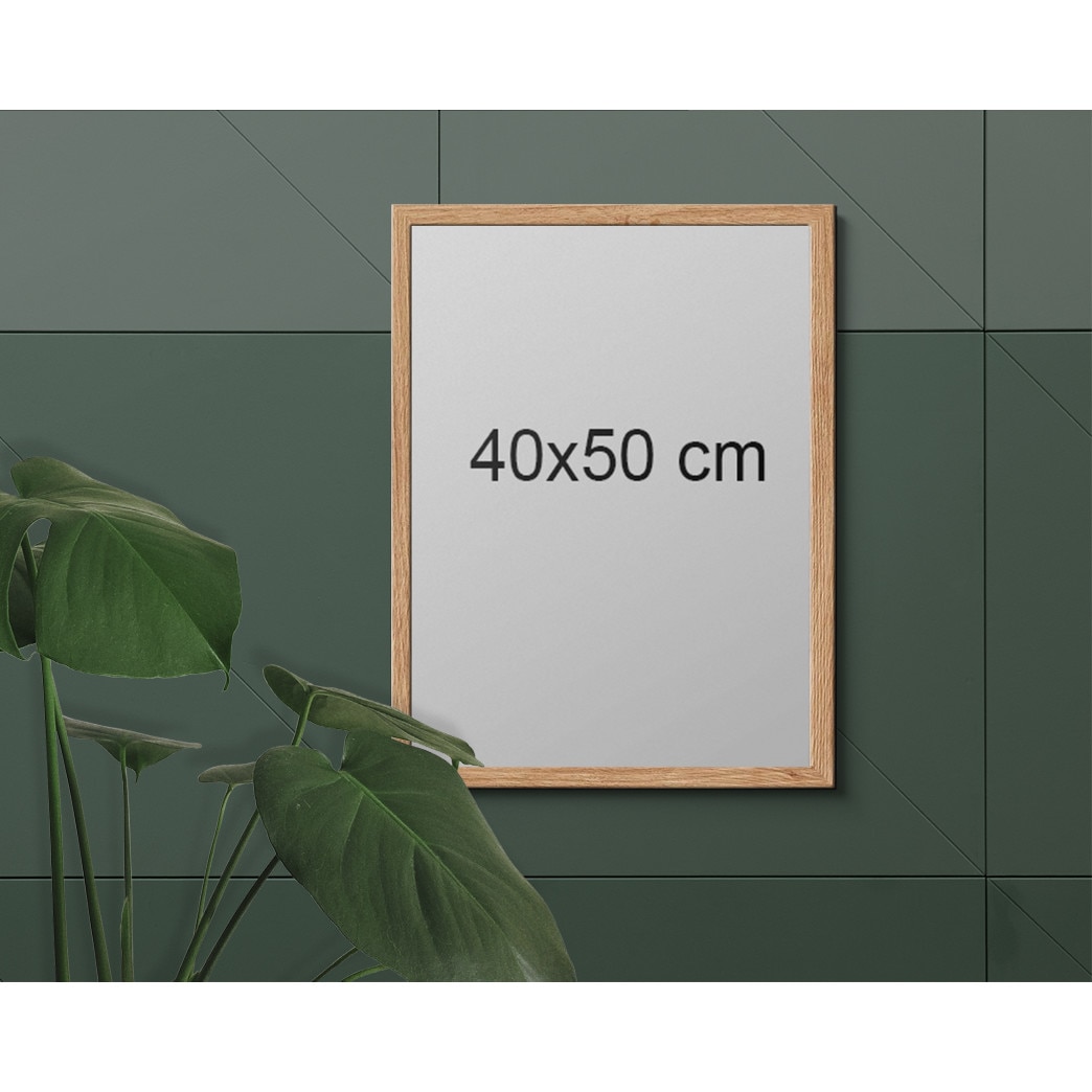 Set 2 rame foto, PoStar, Lemn, Maro - eMAG.ro