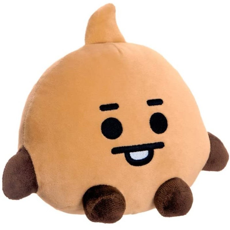 Jucarie de plus, BT21, Model- Shooky Mang, 20 cm, Maro - eMAG.ro