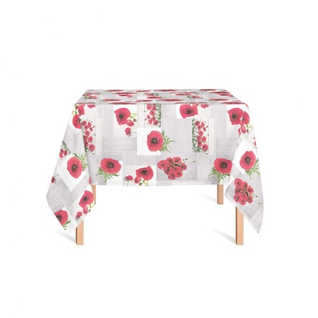 Fata de masa tip musama, Impermeabila, PVC, 100 x 140 cm, Decor maci ...