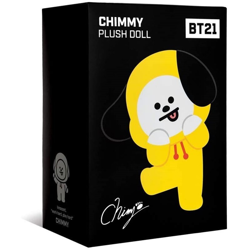 Jucarie de plus, BT21, Model- Chimmy, 28 cm, Galben - eMAG.ro