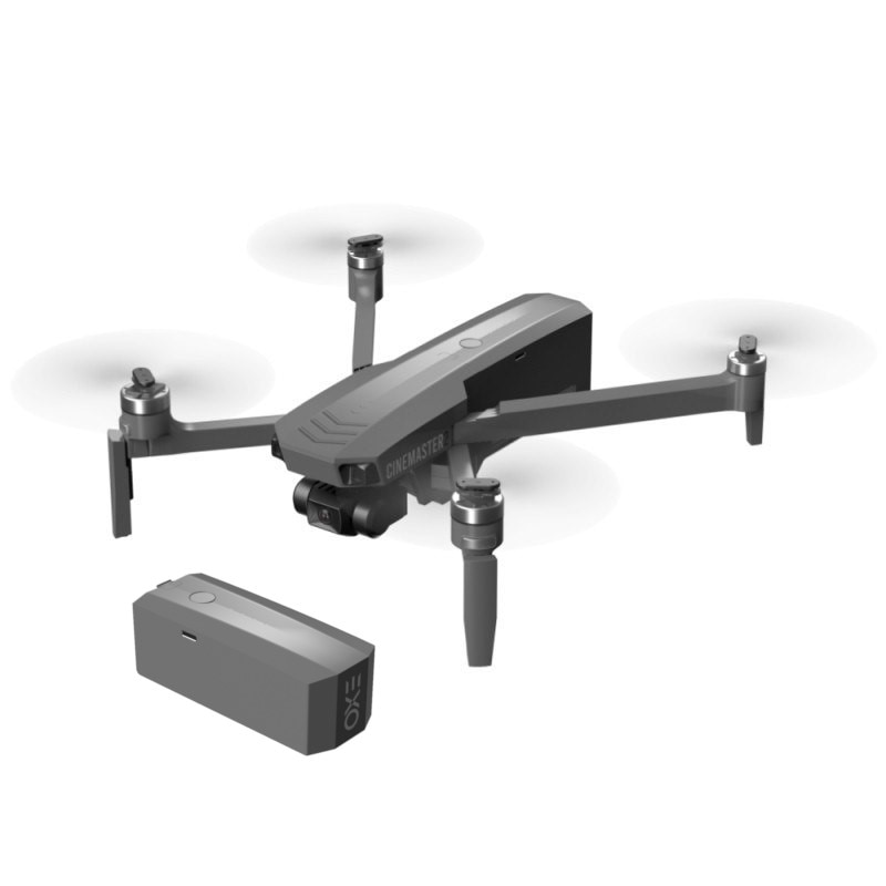 Drona EXO Cinemaster 2 + baterie suplimentara, 4K, Gri inchis - eMAG.ro
