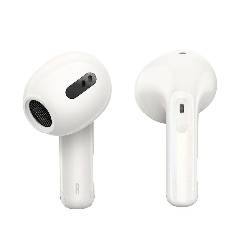 Casti TWS Baseus Storm 3, ANC, albe - eMAG.ro