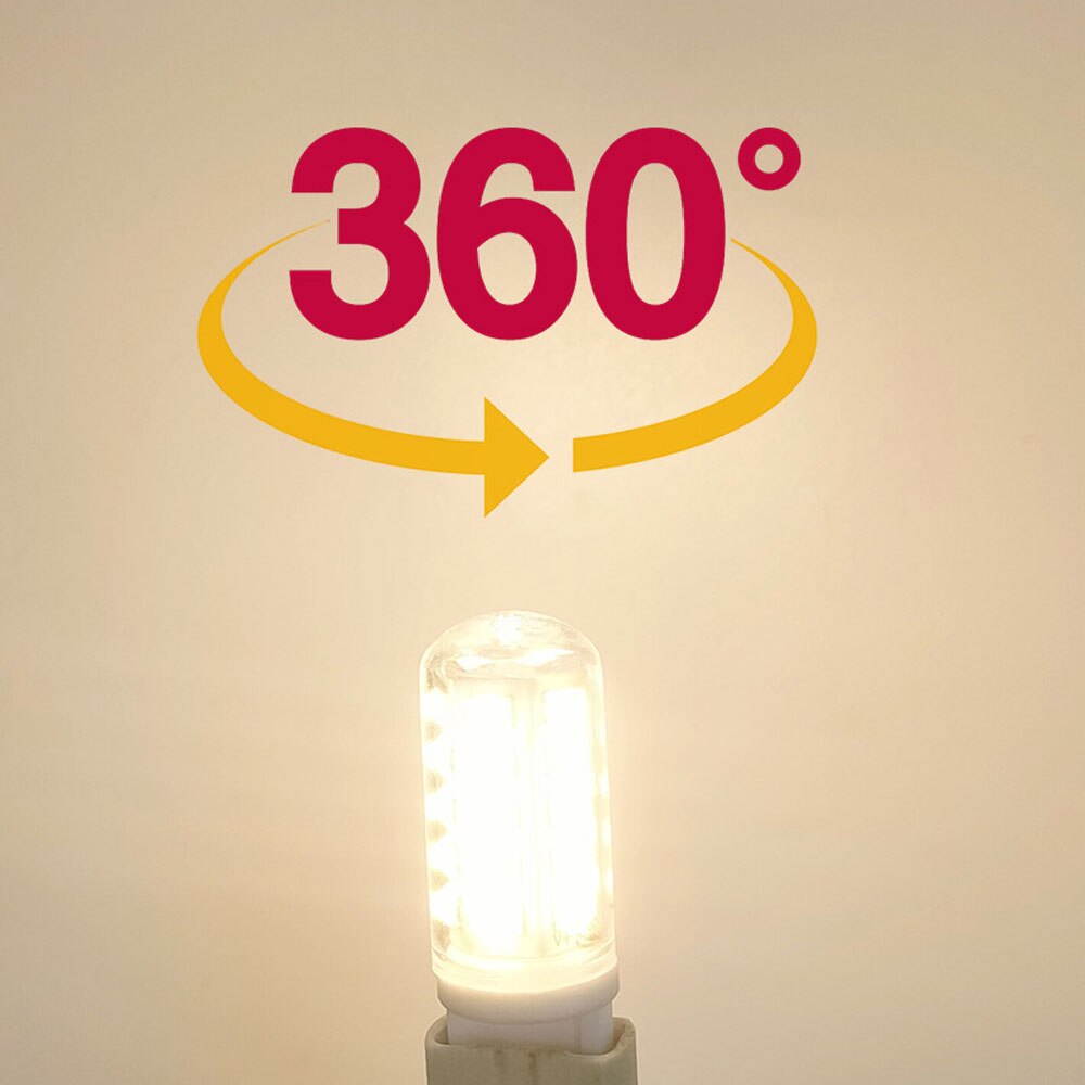 Set 6 becuri led G9, YWX, 3W(40W), 430lm, 3000K, 220-240V, CRI>85 ...