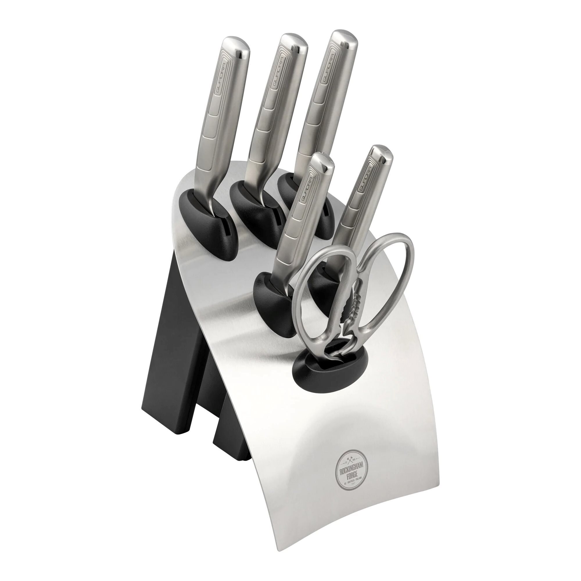 Set cutite, 7 piese, otel, "Rockingham Forge" - Grunwerg - eMAG.ro