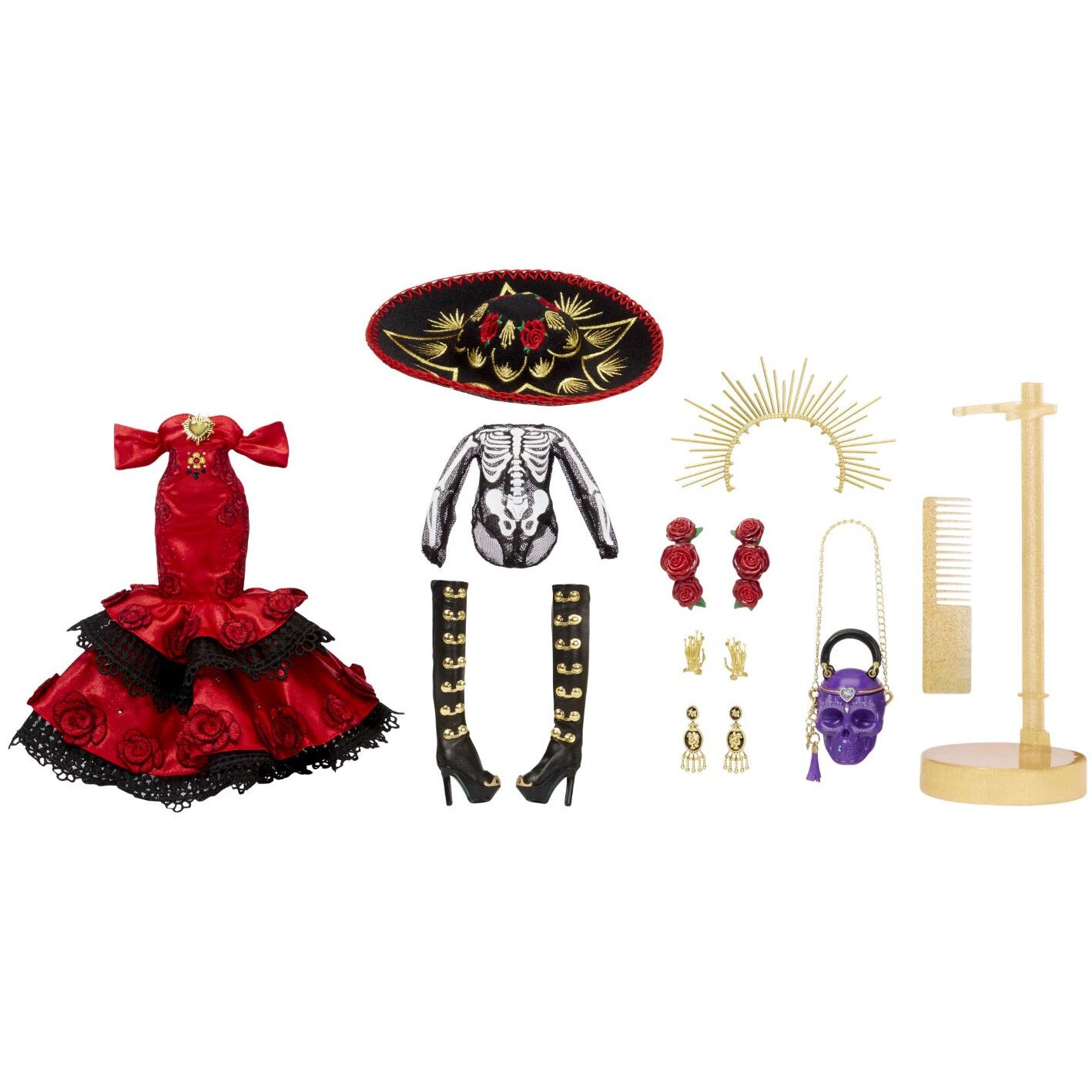 Set papusi Rainbow High, collector edition, Maria Garcia Dia De Los ...