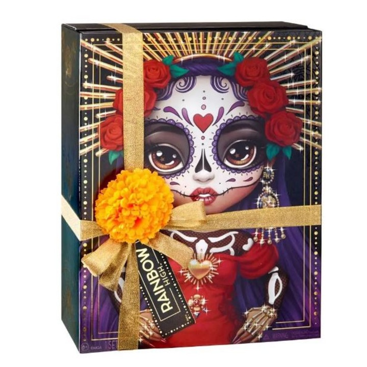 Set papusi Rainbow High, collector edition, Maria Garcia Dia De Los ...