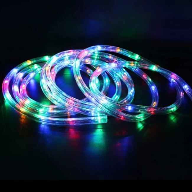 Rola furtun luminos LED 10m, multicolor - eMAG.ro