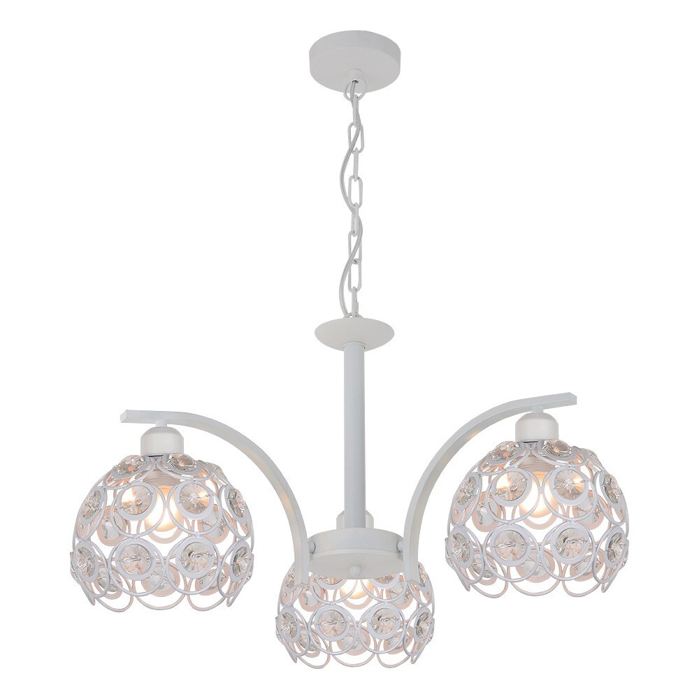 Полилей Florence, Agora Lighting, стомана, E27, бяло - eMAG.bg