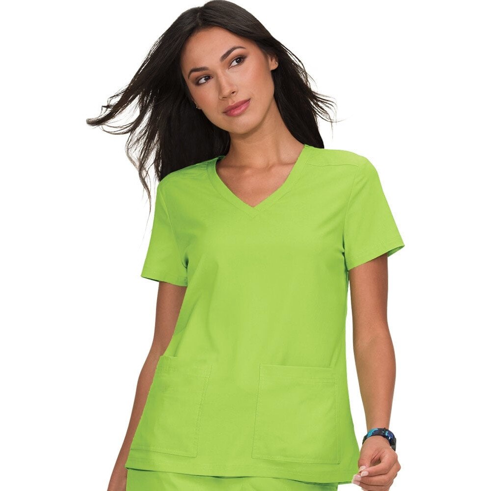 Costum medical clasic de dama Atelierul de Halate, Green Apple, S - eMAG.ro