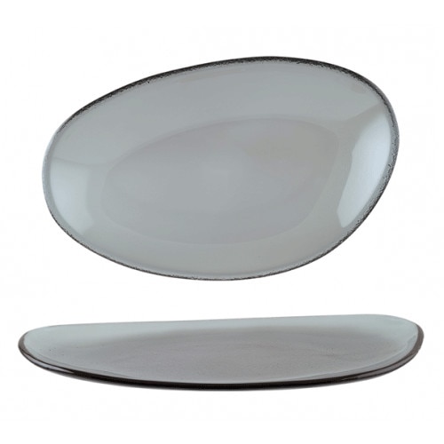 Farfurie ovala portelan BONNA GLASS VAO 21cm - eMAG.ro