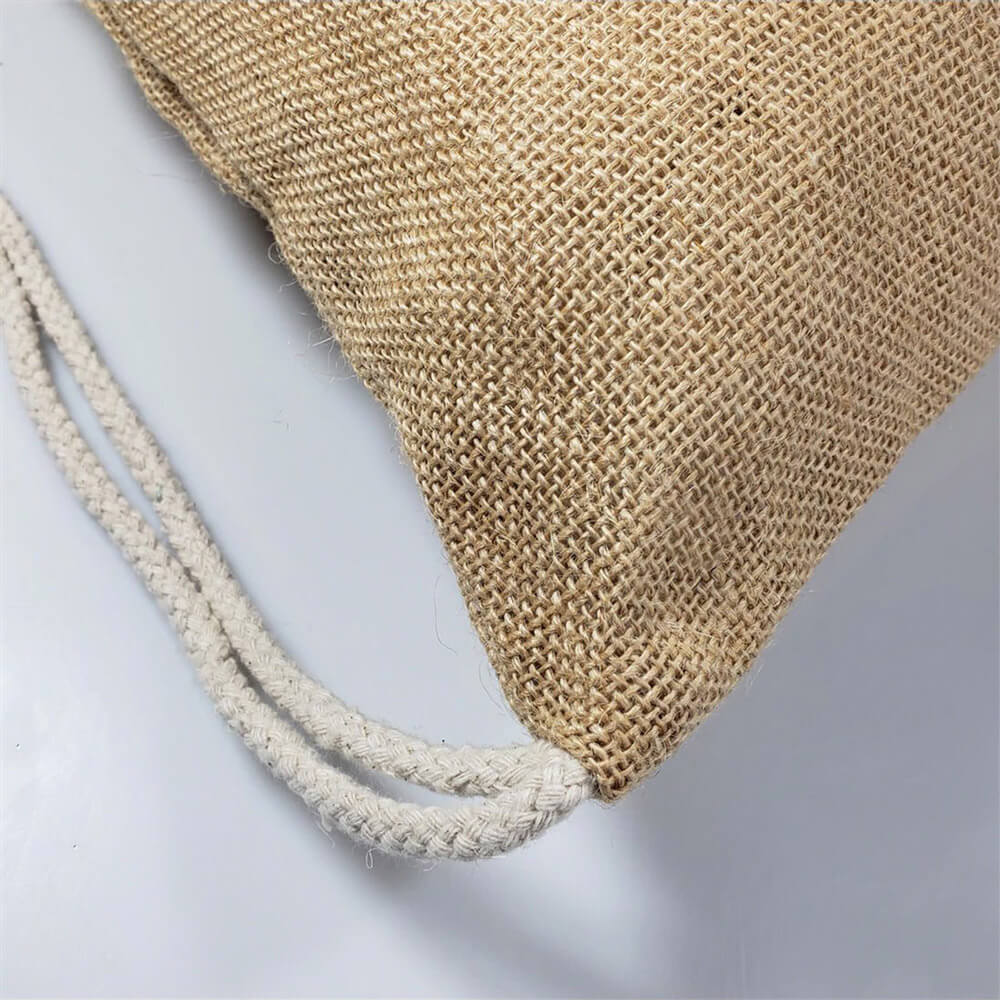 Set 10 Buc Sac din iuta naturala, Createur, maro - 21 x 12 cm - eMAG.ro