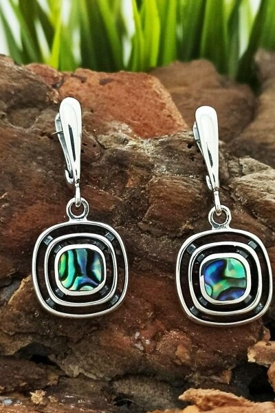 Cercei de argint pentru dama "Atlantida" Sidef regal - eMAG.ro