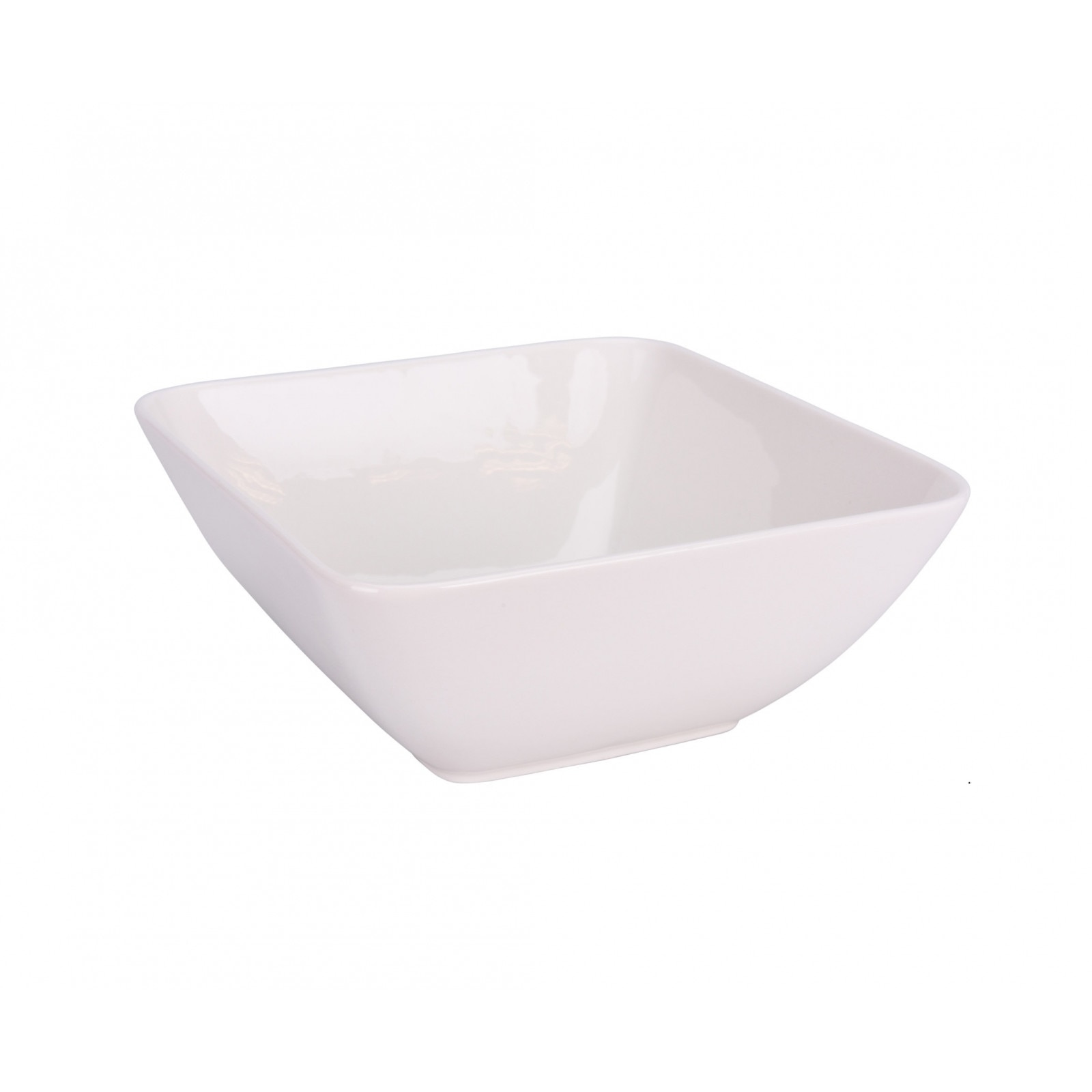 Bol rectangular Siaki Collection, portelan, 19.3x19x8 cm, alb - eMAG.ro