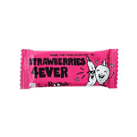 Baton cu capsune 4ever, Bio, Roobar, 30g, Cutie 20 x 30 g - eMAG.ro