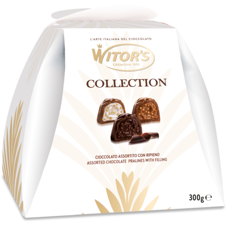 Praline de ciocolata umplute cu crema Witor's Piramide Collection, 300g ...