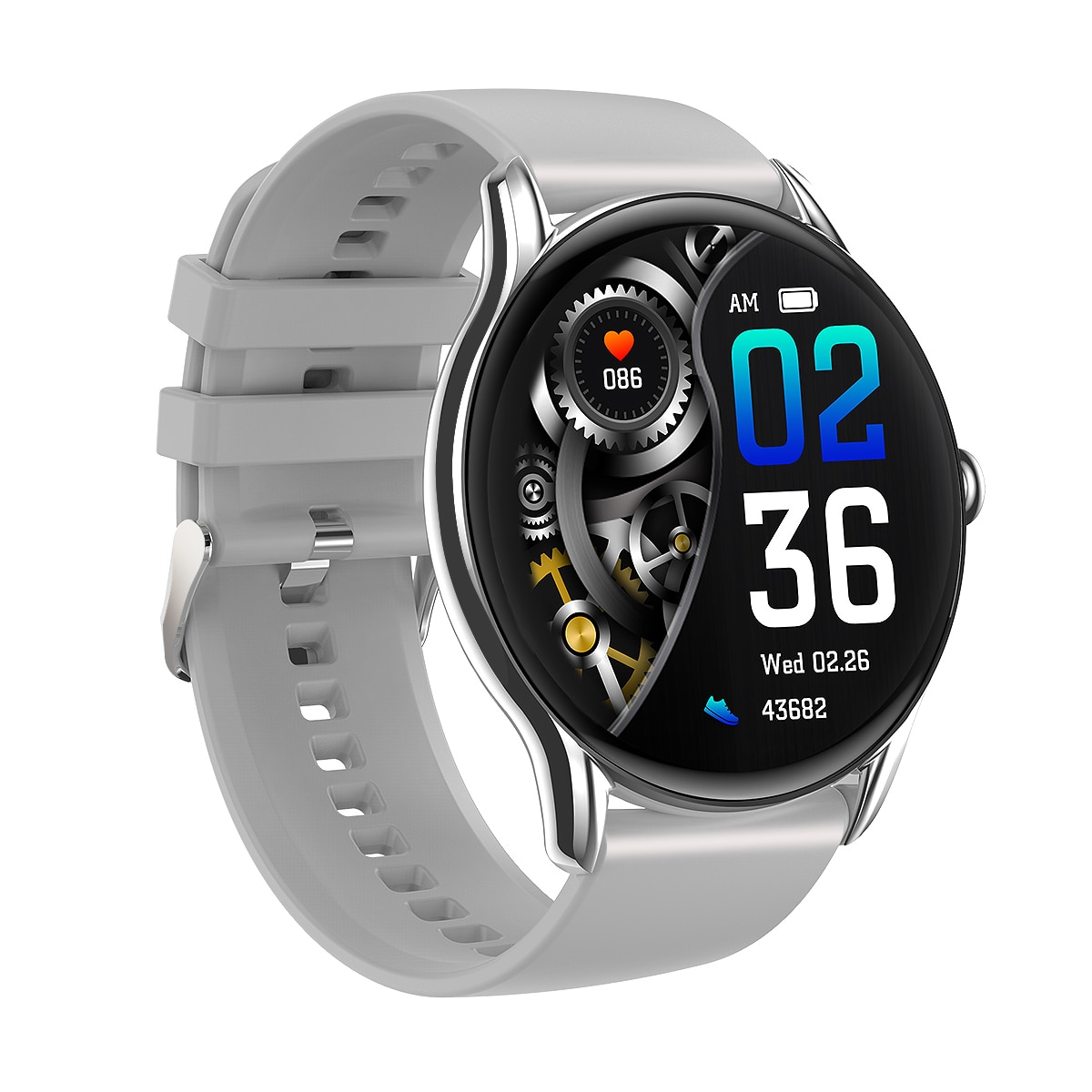 Okos óra ConceptPRO™ 1.32” Hajlított Képernyő 2.5D Ultra-széles ...