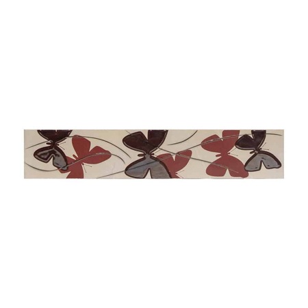 Brau faianta Tropicca Claret Red, 7.5 x 40 cm, 1 placa - eMAG.ro