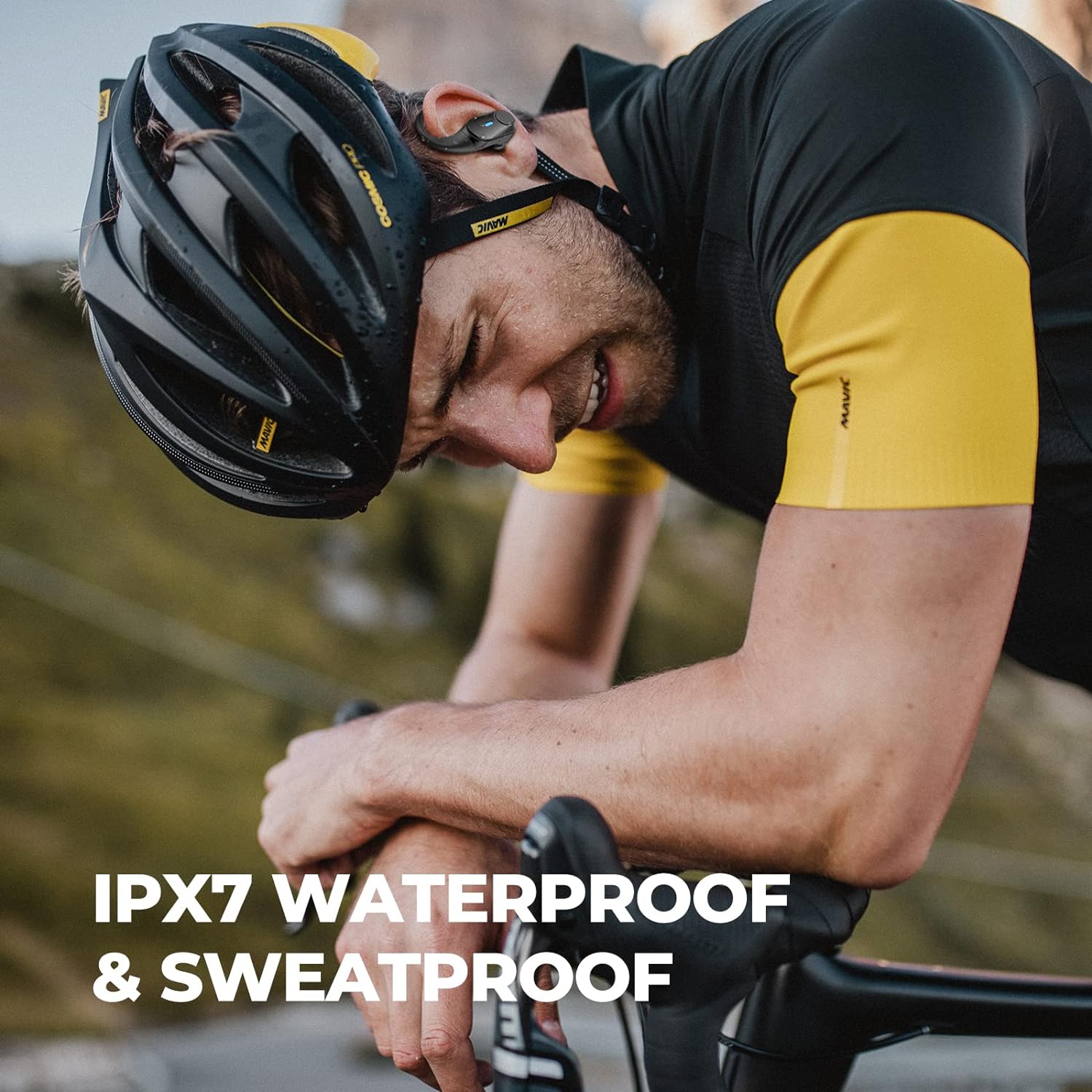 Спортни безжични слушалки, Techmoon, Bluetooth 5.0, LED дисплей, HD ...