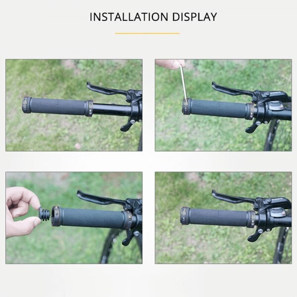 Set 2 manere ghidon cu inel prindere din aluminiu, diametru intern 22mm ...