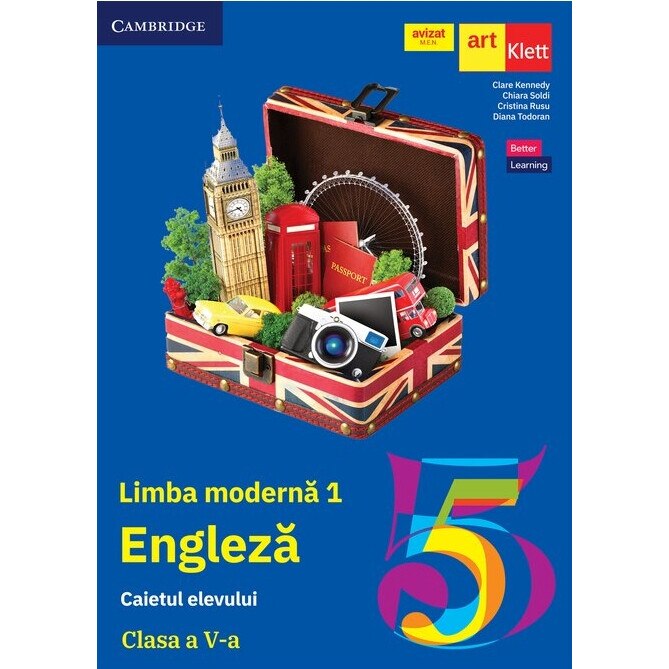 Limba engleza clasa a V-a caietul elevului, Cristina Rusu - eMAG.ro