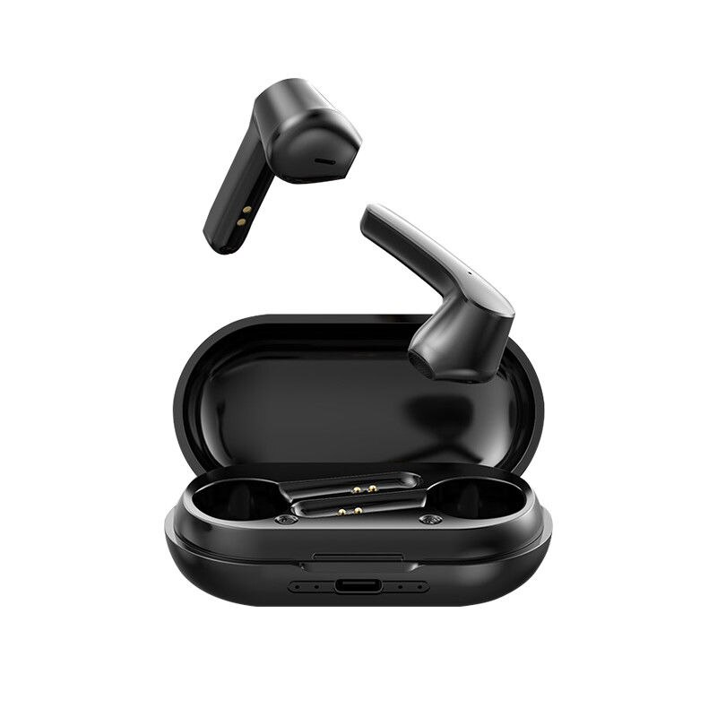 Casti wireless, Bluetooth 5.0, IPX4, Negru - eMAG.ro