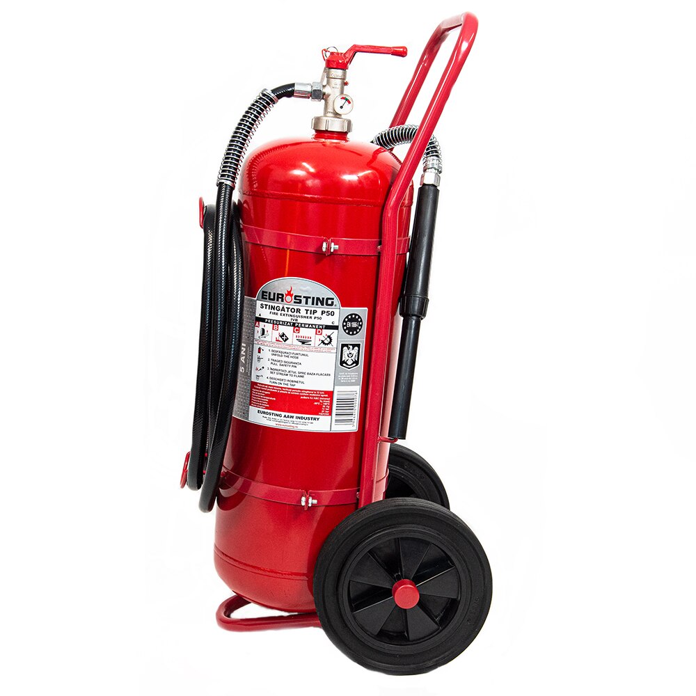 Stingator presurizat Eurosting, cu pulbere, tip P50, 50 kg - eMAG.ro