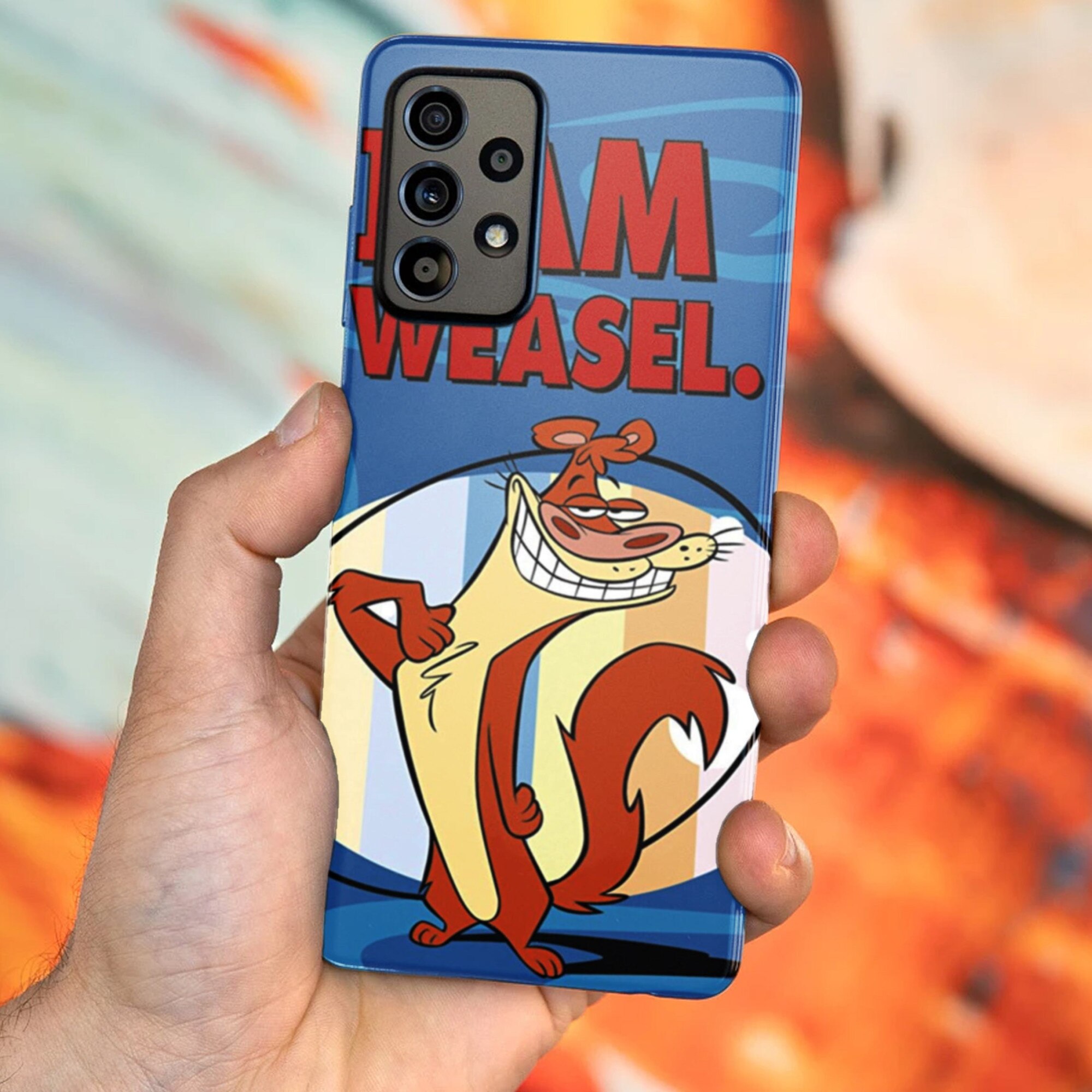 Кейс съвместим с модел Samsung Galaxy A52 Имам Weasel, Силиконов, TPU ...