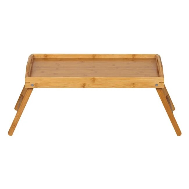 Tava de servire pliabila cu manere, 50x30x5.5cm, bambus - eMAG.ro
