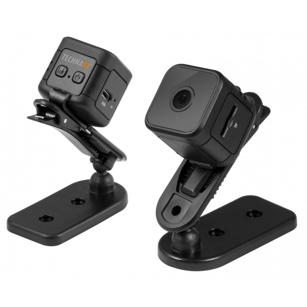 Mini camera Spion FullHD cu senzor de miscare CMOS de 1MP, ICTX-TX136 ...