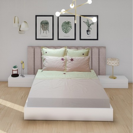 Cearsaf pilota brodat in stil italian 240 x 280 cm, Casa Bucuriei ...